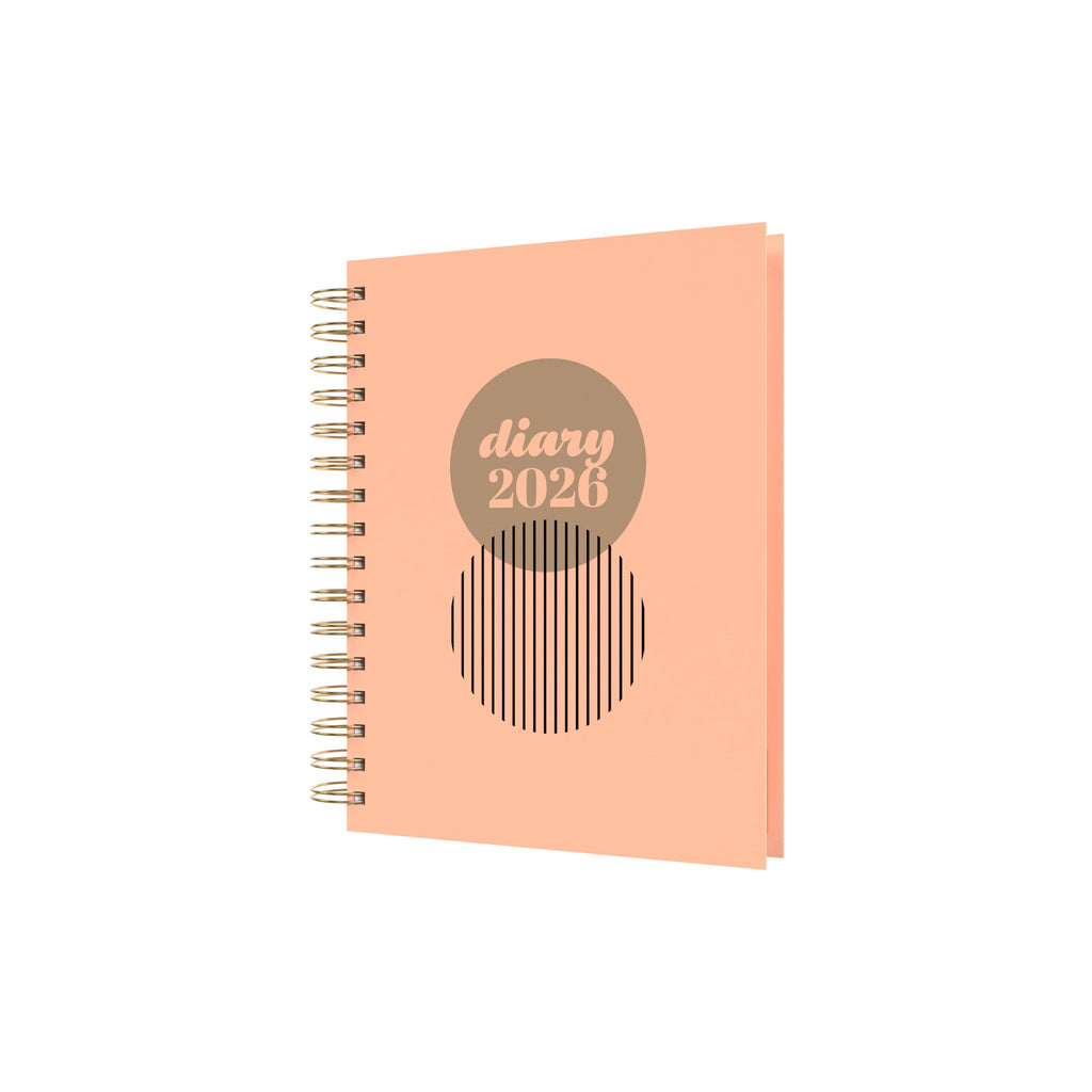 Scandi - A5 Day-To-A-Page Diary - 2026 Calendar Year Planner – Collins ...