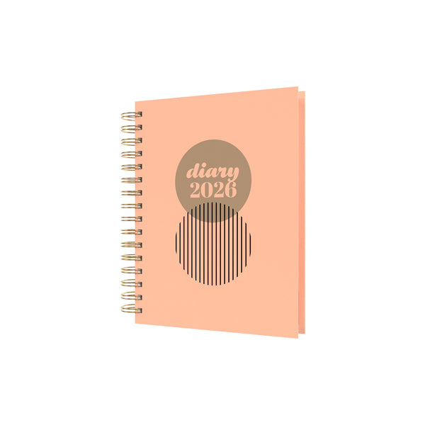 Scandi - A5 Day-To-A-Page Diary - 2026 Calendar Year Planner – Collins ...