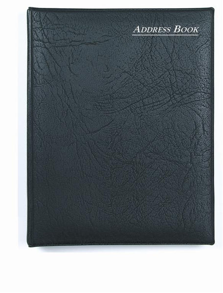 Collins - Ringbound Telephone / Address Book - Black Black Ringbound ...